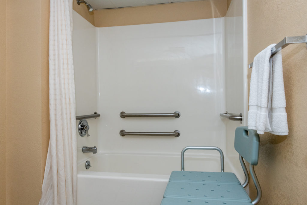 Handicap Accessible Pigeon Forge Hotel Room with 2 Queen Beds